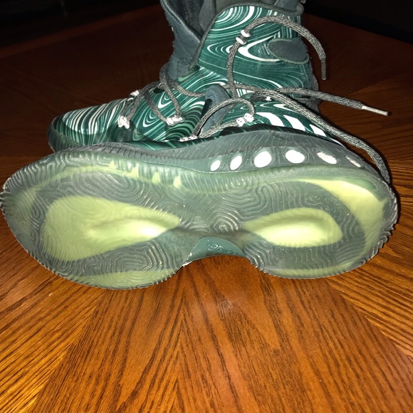 adidas | Shoes | Adidas Geofit Gorgeous Green Basketball Sneakers ...